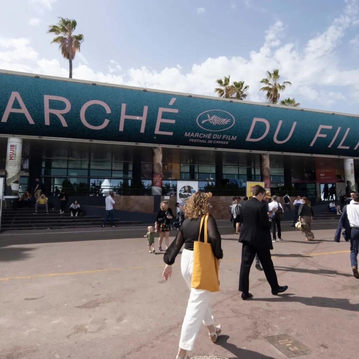 Film industry pros have their own market at Cannes | Palais des Festivals