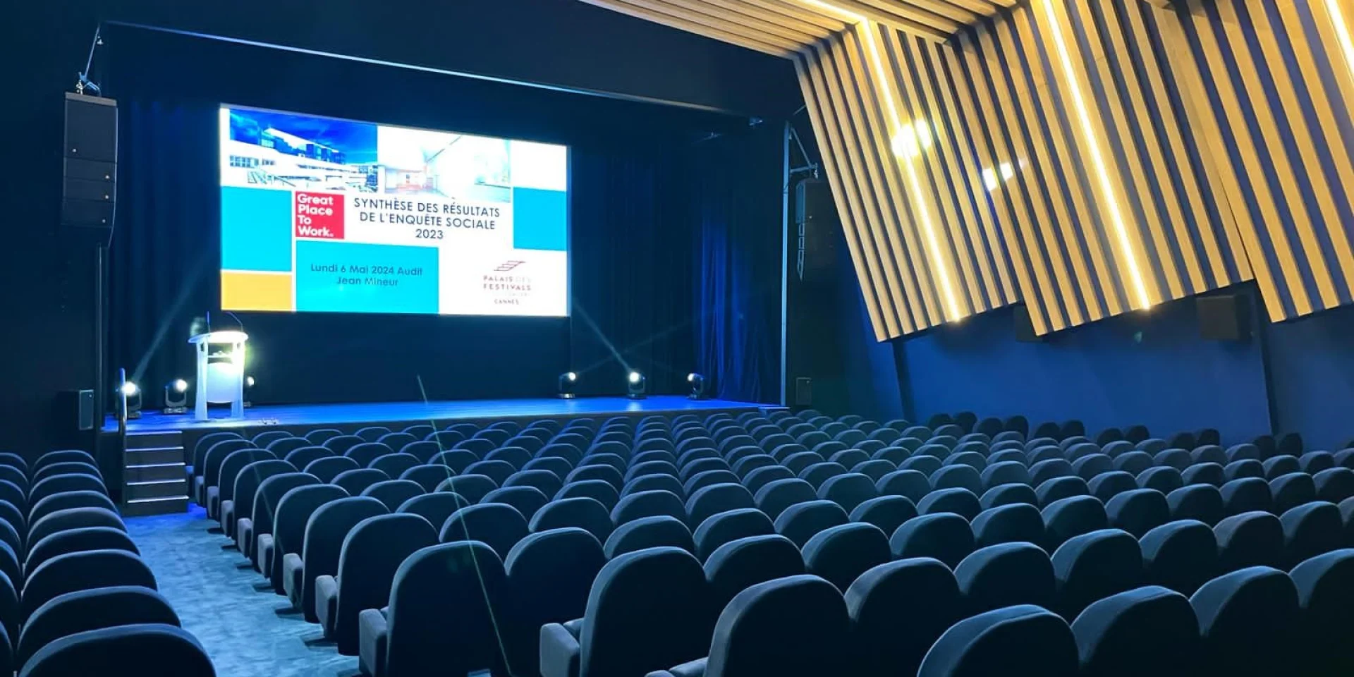 L’auditorium Jean Mineur fait peau neuve